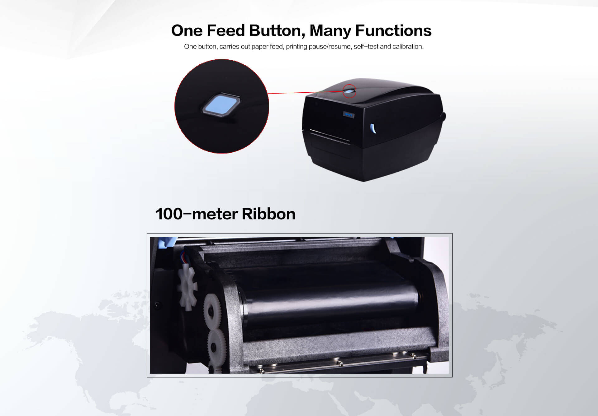203, 300 DPI Barcode Printer Supplier, 4 Inch Thermal Transfer Label ...
