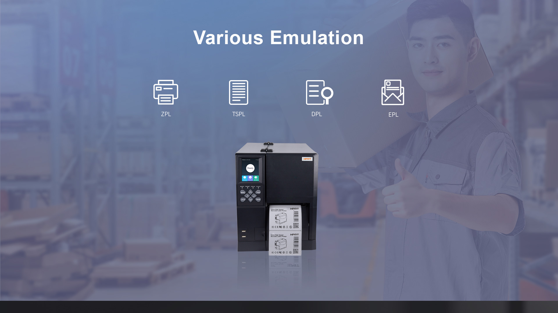 Large Label Printer Brand, Industrial Thermal Barcode Printer Bravo ...