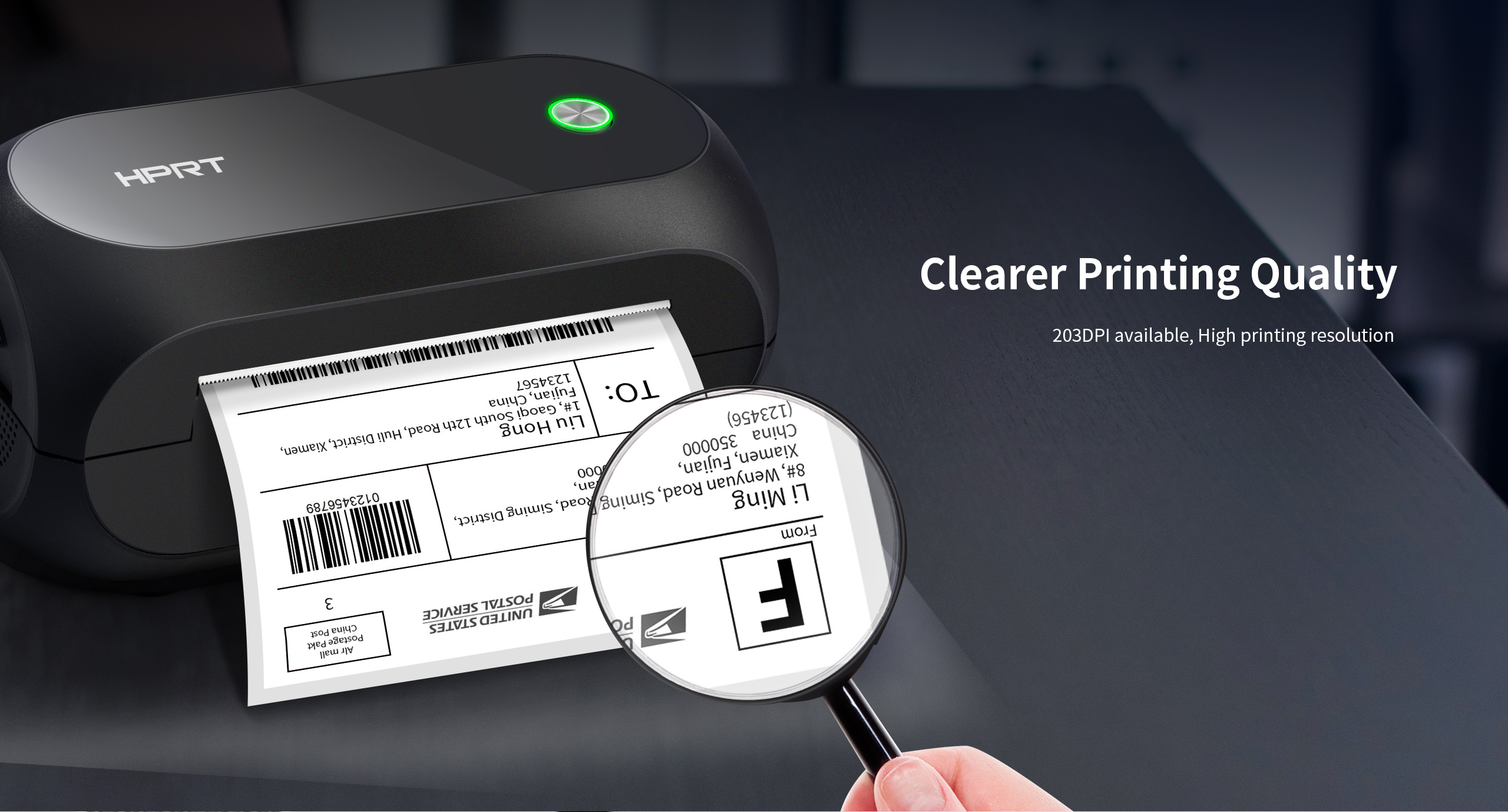 4 inch Thermal Label Printer_label maker for shipping Manufacturer SL43 ...