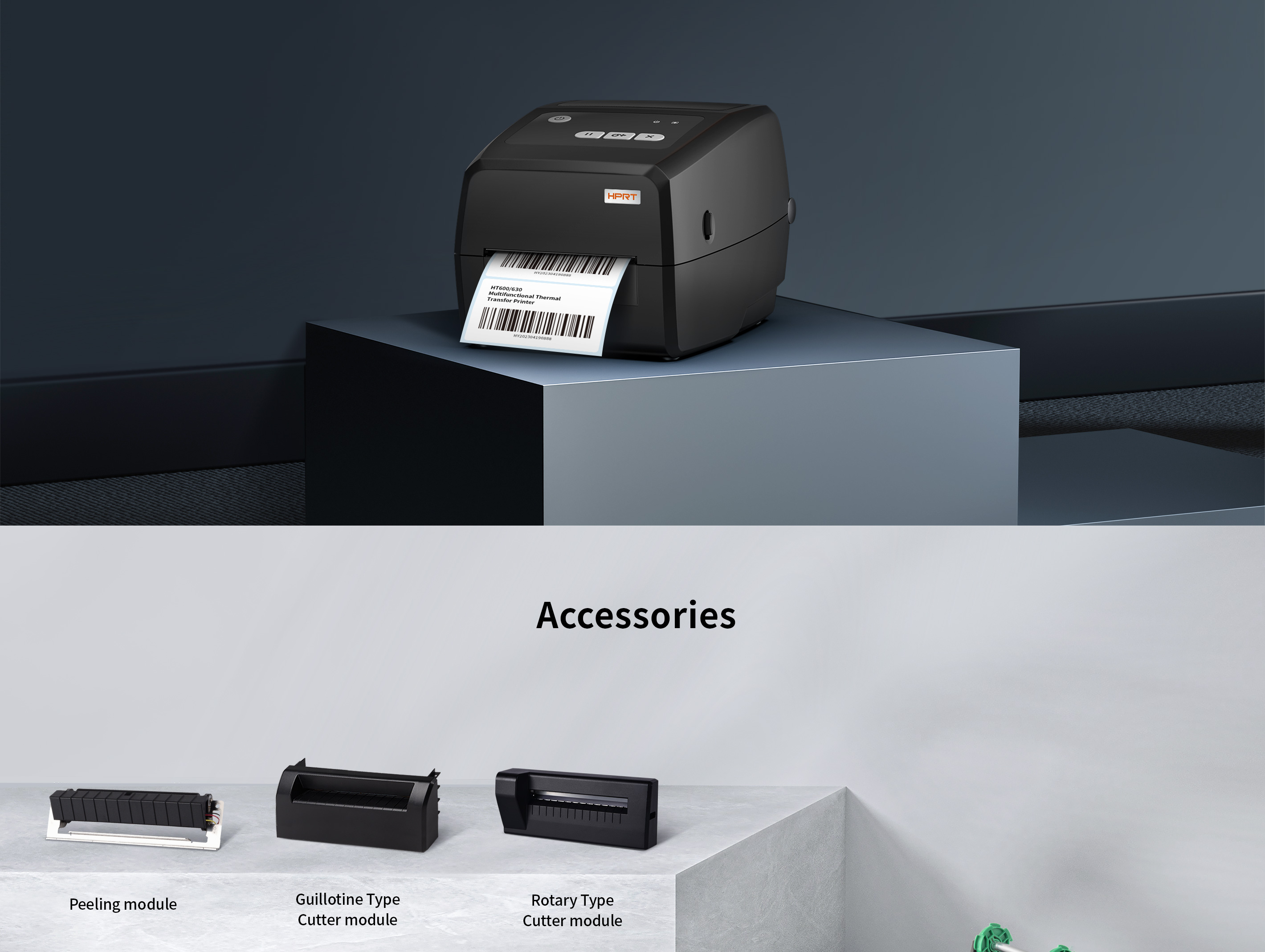 4 inch Thermal Transfer Barcode Label Printer Factory, Supplier HT600 ...