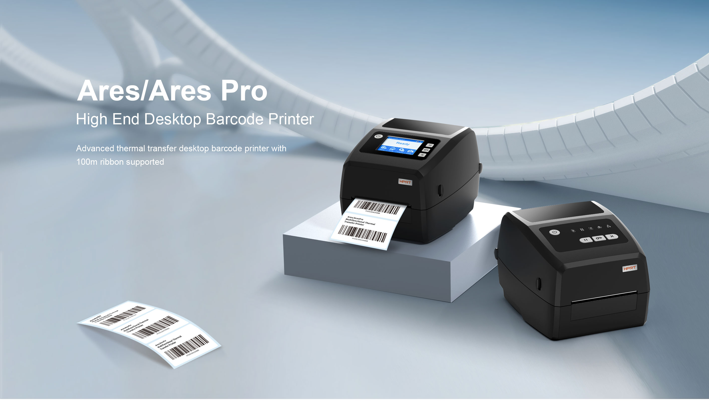 203/300 dpi thermal transfer label printer Factory Ares/Ares Pro - HPRT