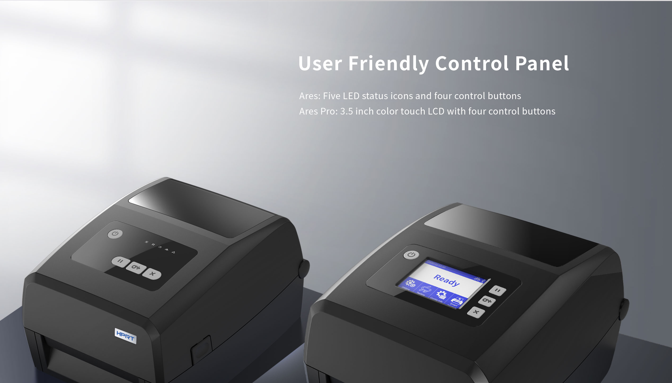 203/300 dpi thermal transfer label printer Factory Ares/Ares Pro - HPRT